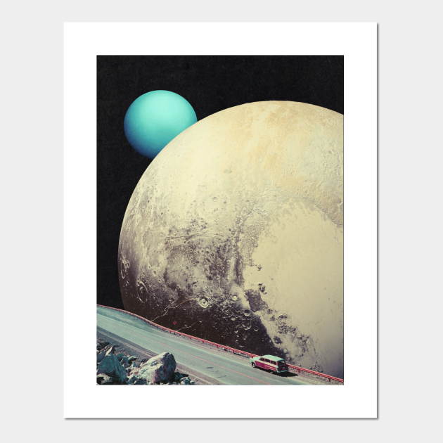 Old Friend Pluto - Space Aesthetic, Retro Futurism, Sci Fi - Space Aesthetic - Posters and Art ...